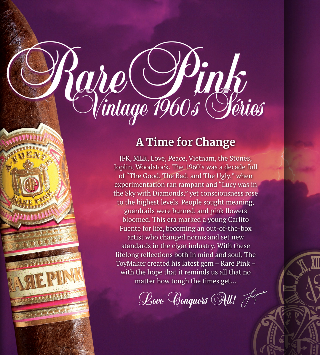 Arturo Fuente Rare Pink Signature 5 count sampler – Cigar God