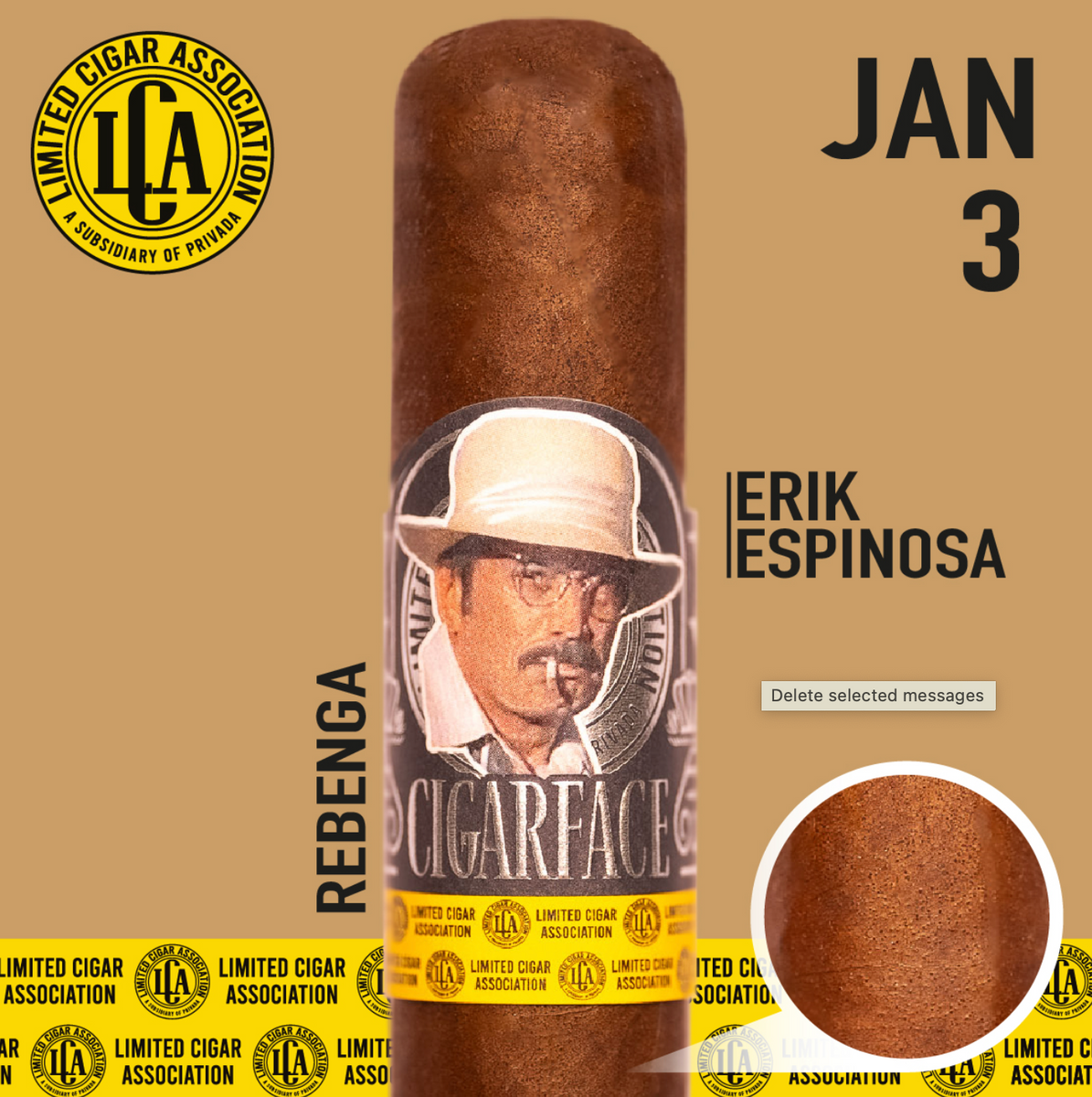 Privada Cigar Club LCA Rebenga Robusto by Espinosa – Cigar God